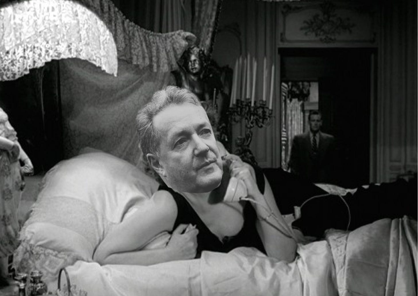 Starring Piers Morgan as Norma Desmond - by Mic Wright