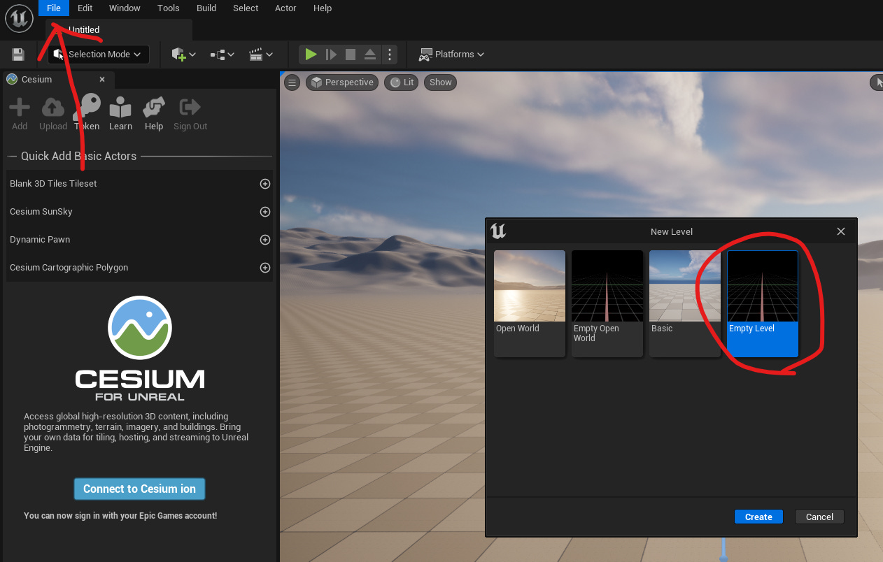UE5.2：Cesium for Unrealのメモ - toya desk