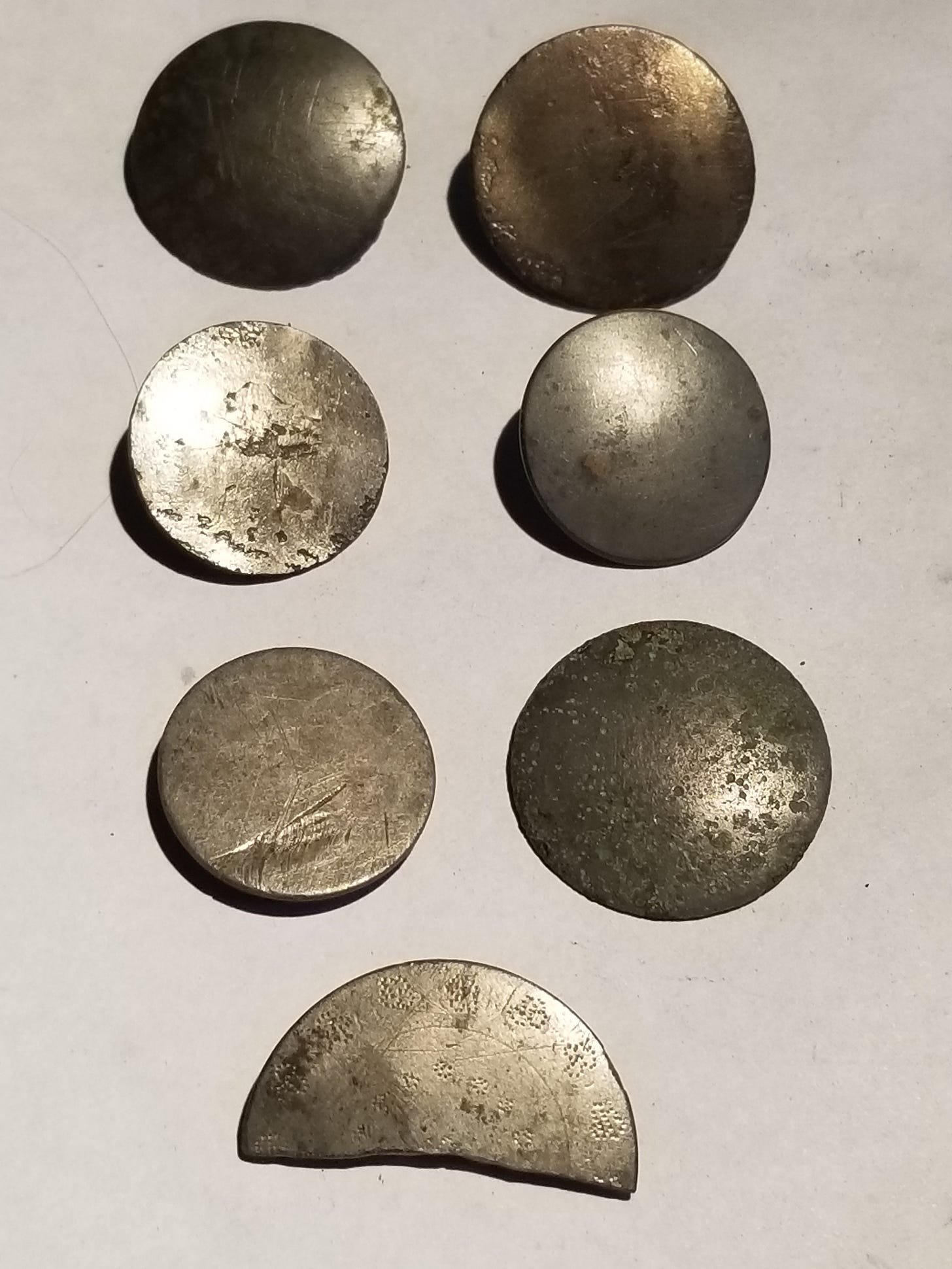 Early Buttons - by Brent Cosey - Detector's Digest