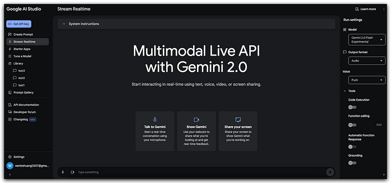 Use Gemini 2.0 to Build a Realtime Chat App with Multimodal Live API