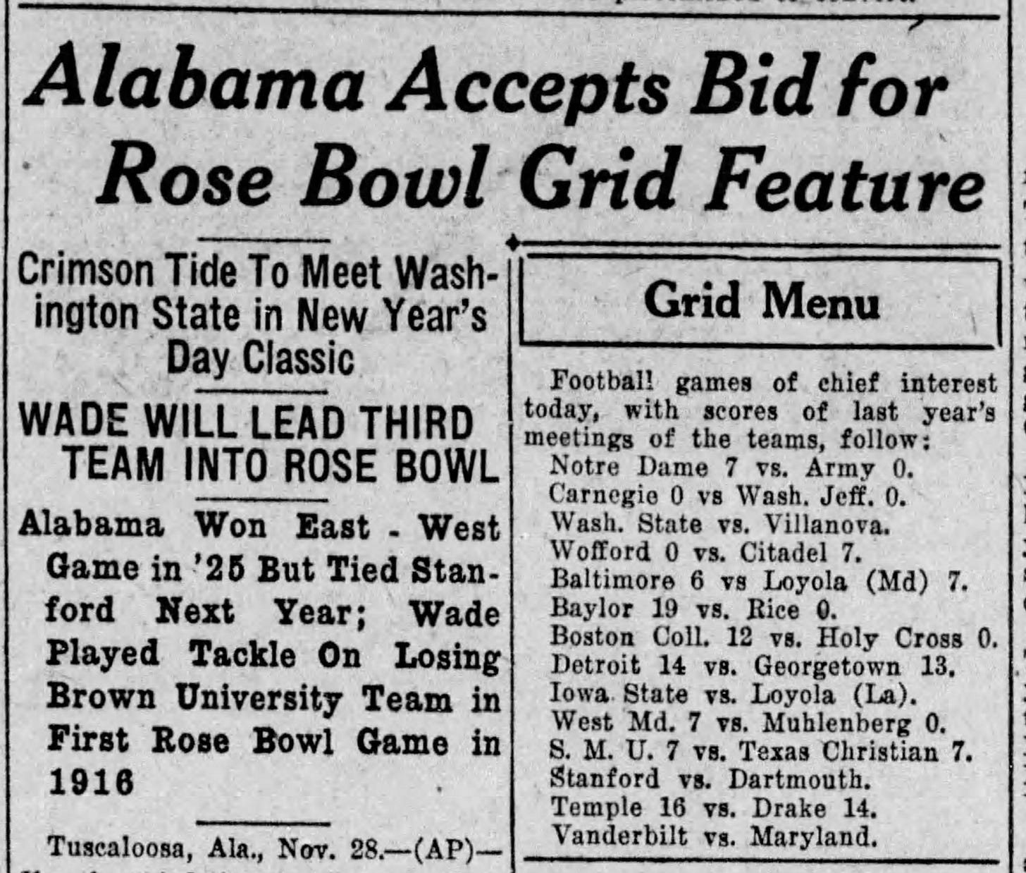 How We Forgot, Then Remembered The 1902 Rose Bowl
