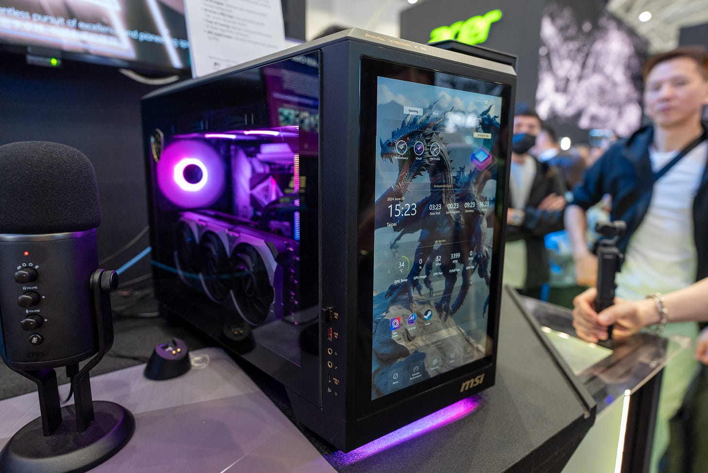 The MSI MEG Vision X AI is the first Nvidia RTX AI PC we’ve tested