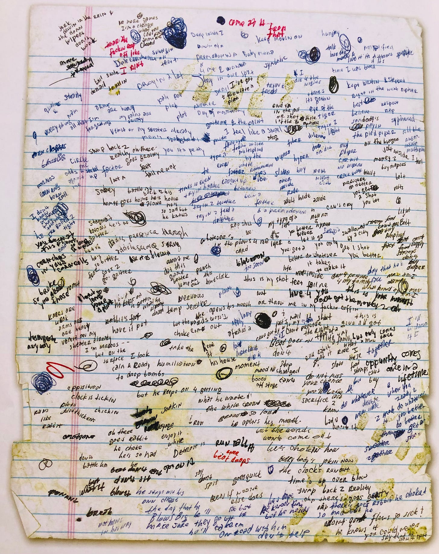 Eminem's Boxes of Notes - by Jillian Hess - Noted