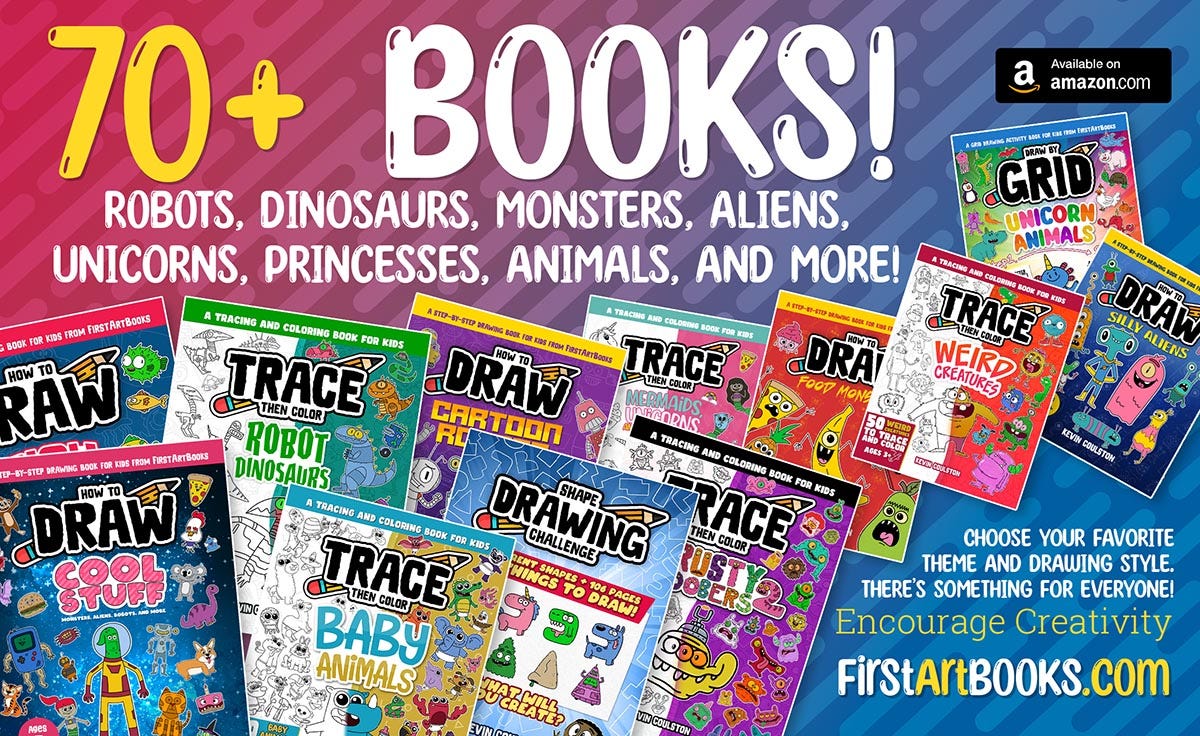 Create Your Own Cartoon Character With The Shape Drawing Challenge ...