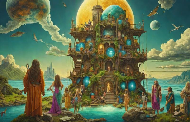 This is the dawning of the Age of Aquarius…🎶 - by Juniper