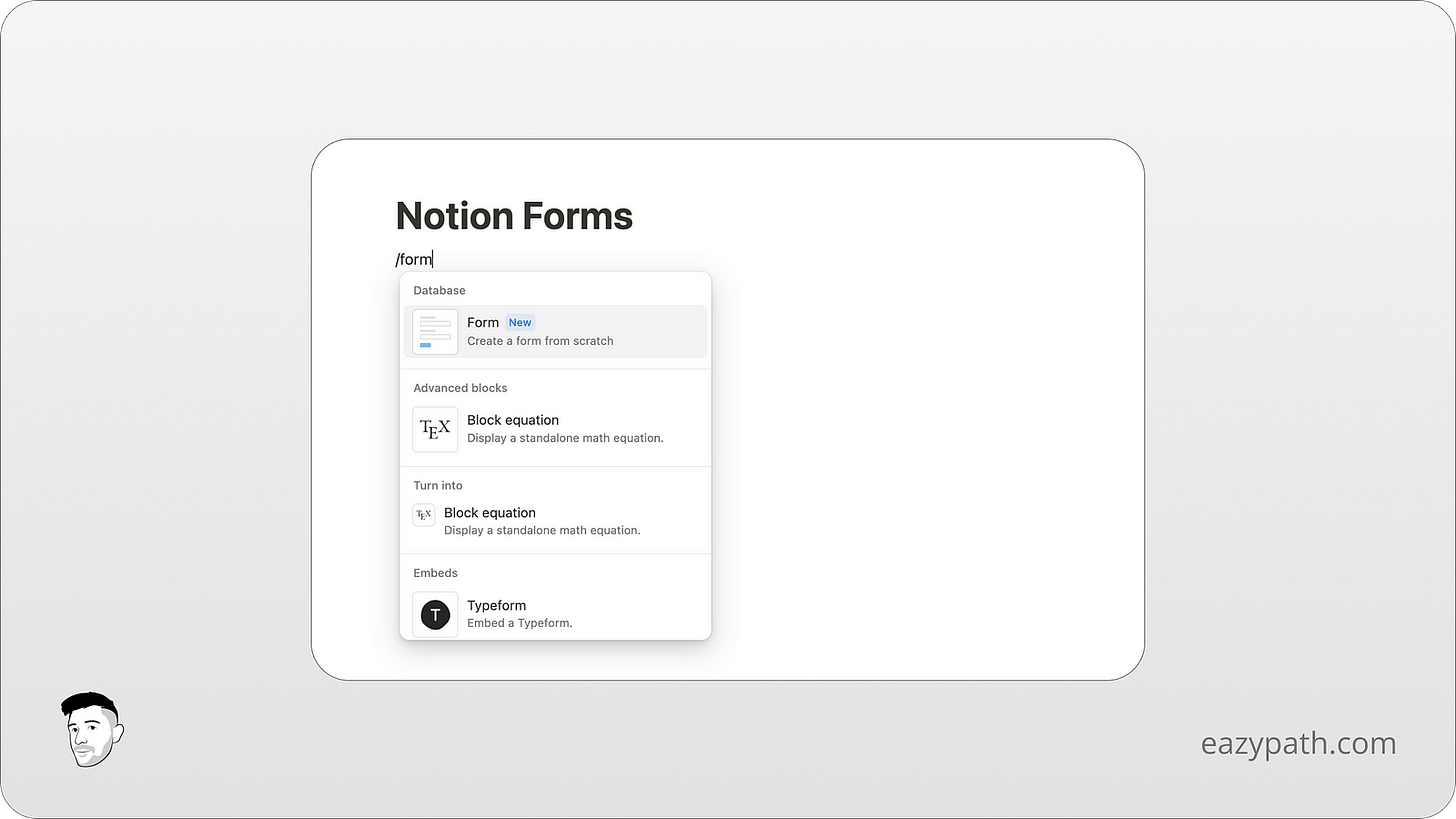 How To Create And Use Forms In Notion? - by Jean Remi