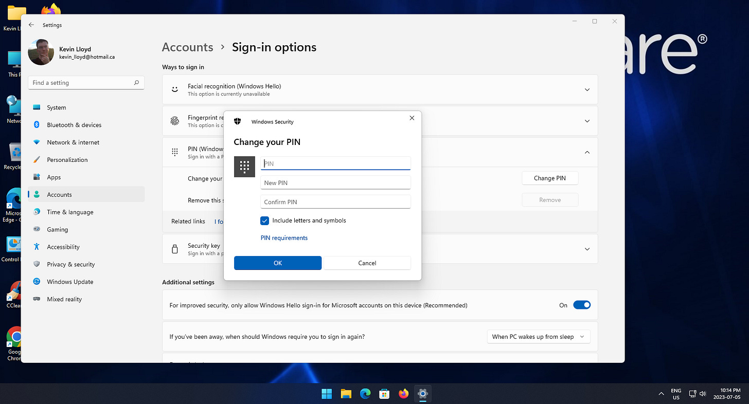 Quick Tip: How to Use A Password Instead of a PIN in Windows 11