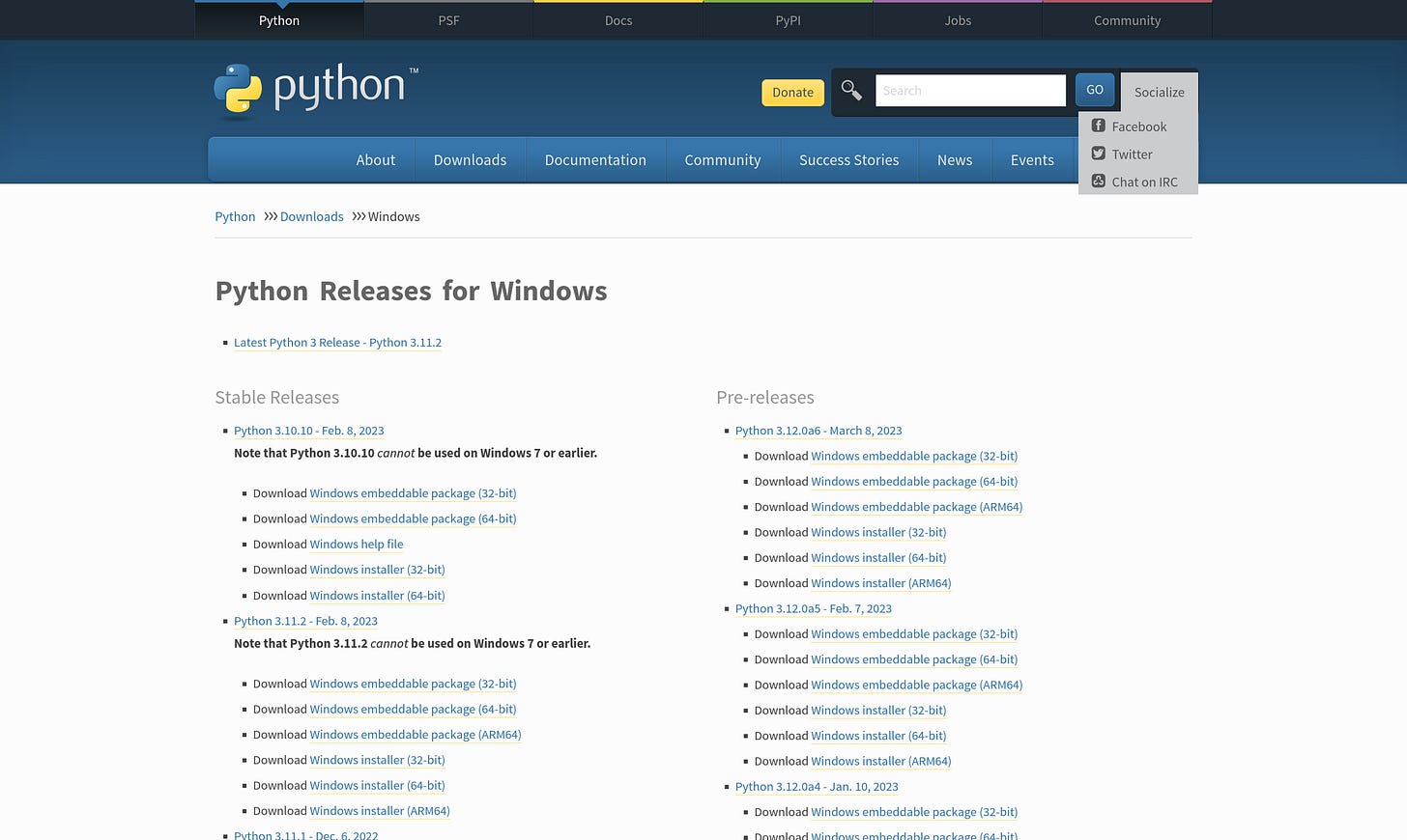 Installing and running Python: the bare minimum you can get away with