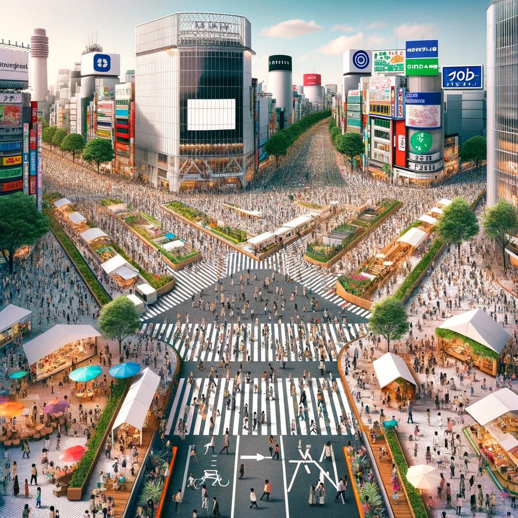 Shibuya Crossing is a design nightmare - by Rei Saito
