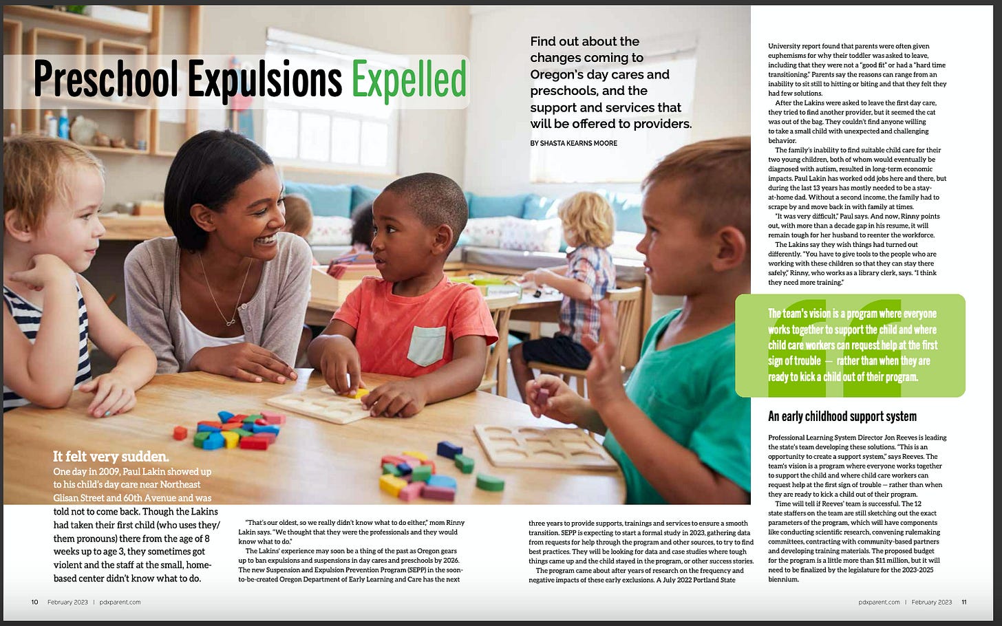 Oregon to ban expulsions from preschool but what about kids who never ...