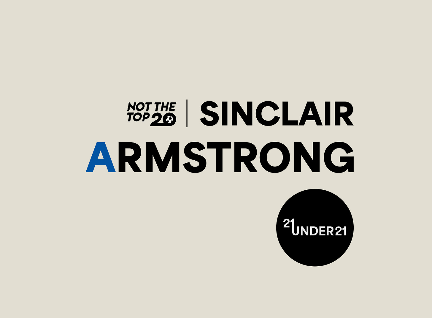 21 Under 21: Sinclair Armstrong (QPR) - NTT20.COM