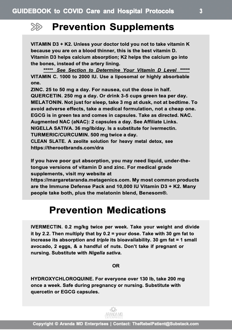 Guidebook to COVID Care and Hospital Protocols: Updated for January, 2024