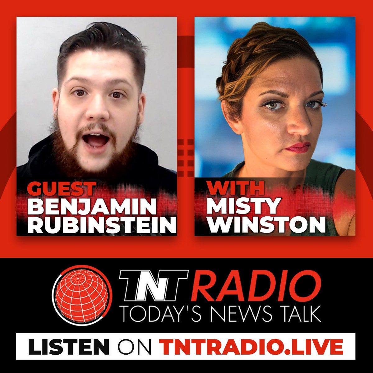 Benjamin Rubinstein | Monday, November 6 on The Misty Winston Show, 5pm ...