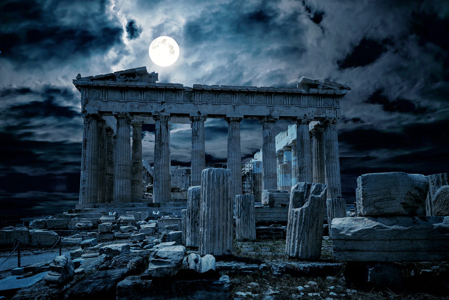 The Deconstruction of the West - by Adam Johnston