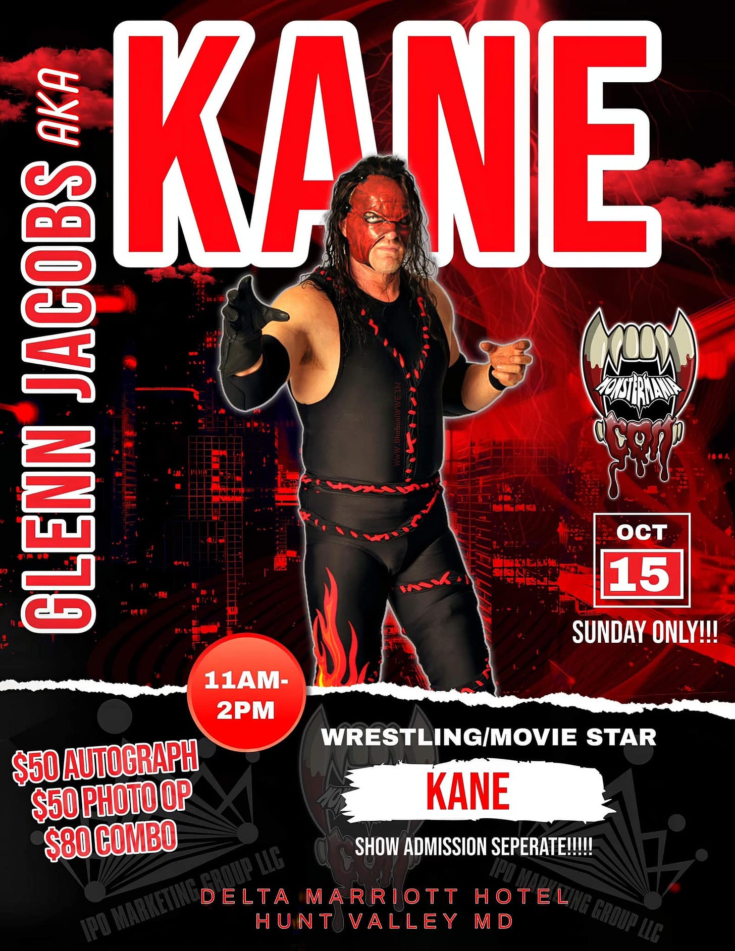 10/15: Meet Kane in Hunt Valley, MD - by Jeff Quinton