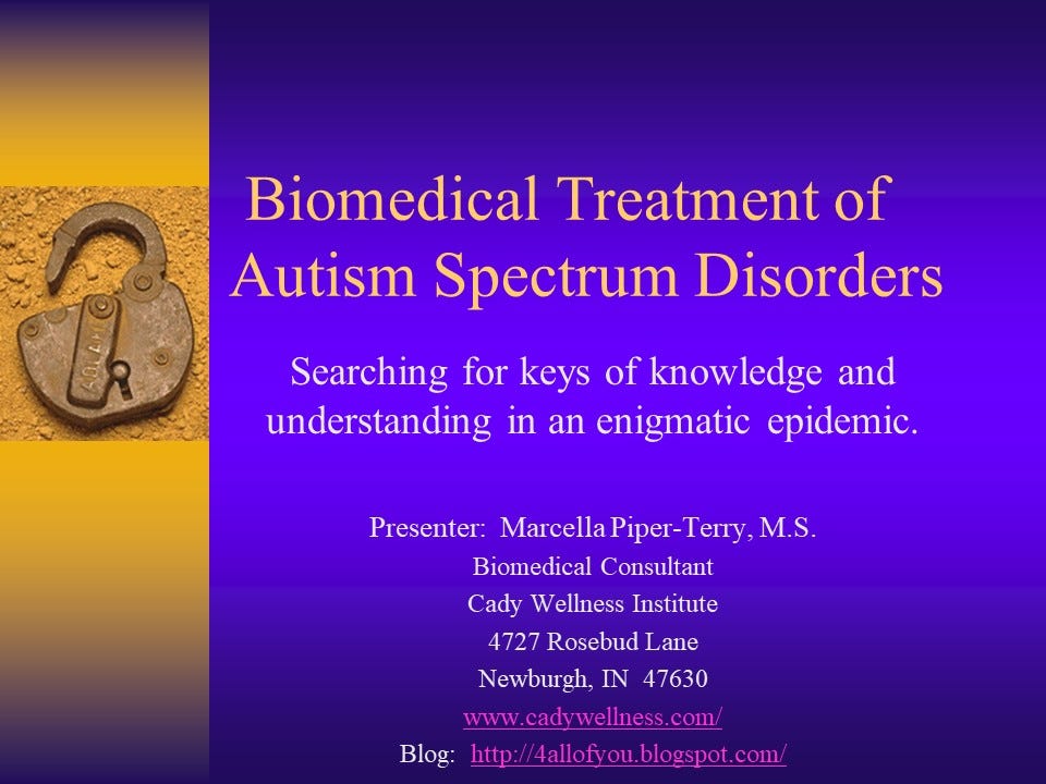 Autism is Treatable: Biomedical interventions overview