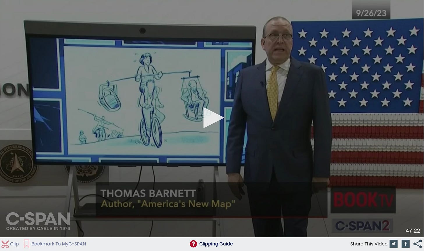 CSPAN show of Deloitte-hosted book launch