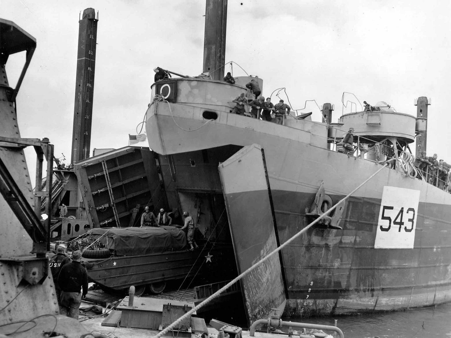 The 'Great Gale' hits Normandy - by Martin Cherrett