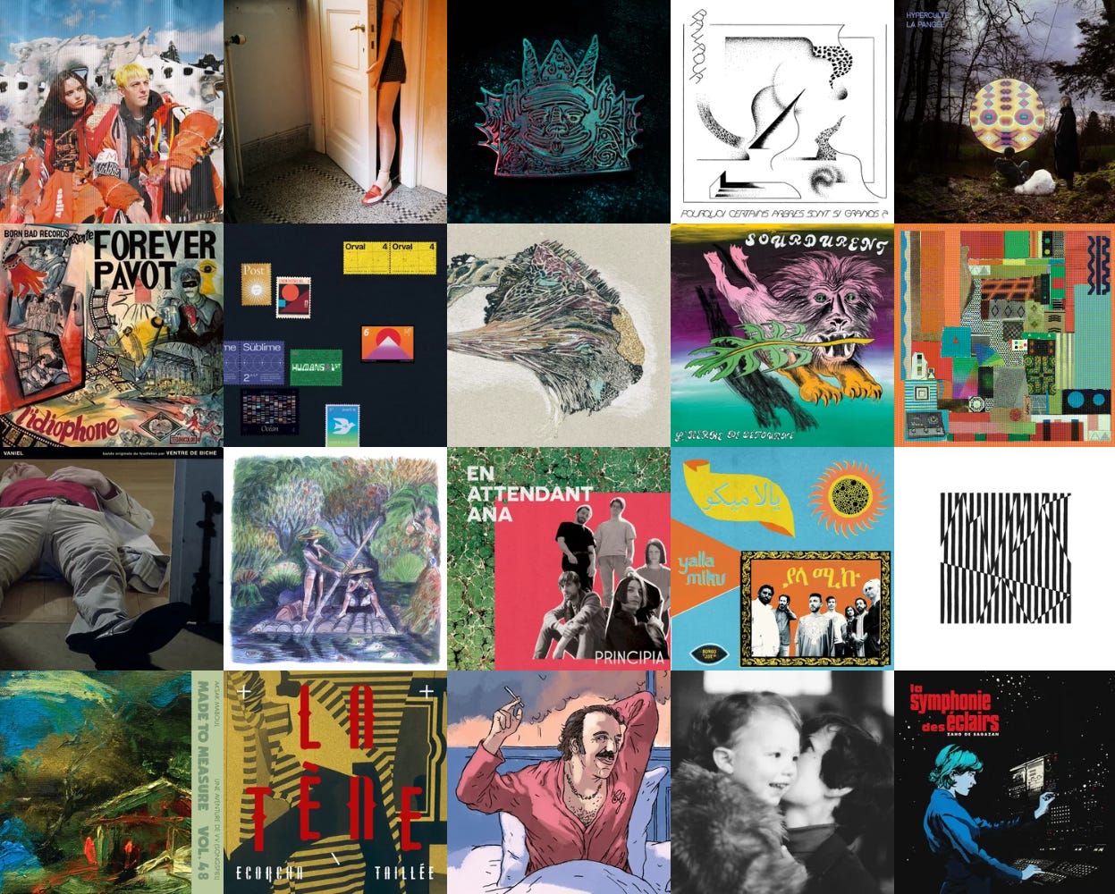 The Best French Albums of 2023 - by Thomas Guillot