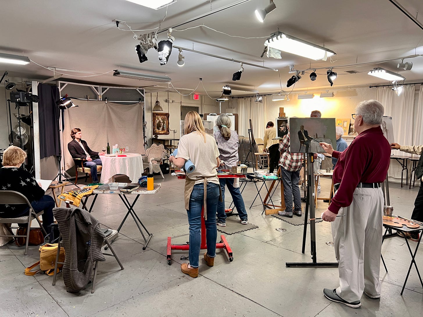 Open Studio - by Sandi Hester - An Artist's Life