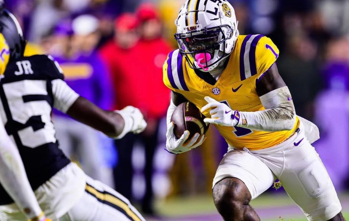 There is a Future Where LSU's Aaron Anderson Leads CFB in Receiving in 2025