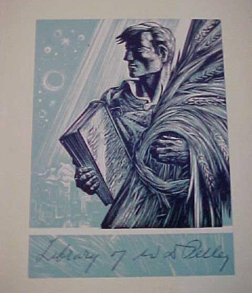 Ex Libris William Dudley Pelley - by Vance Pollock