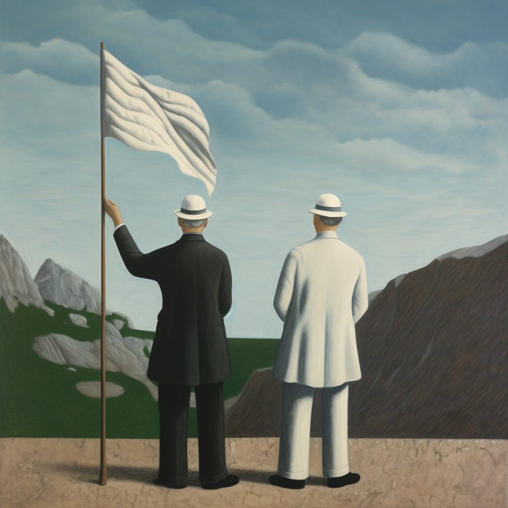 Concede the Point - by Justin Ling - Bug-eyed and Shameless