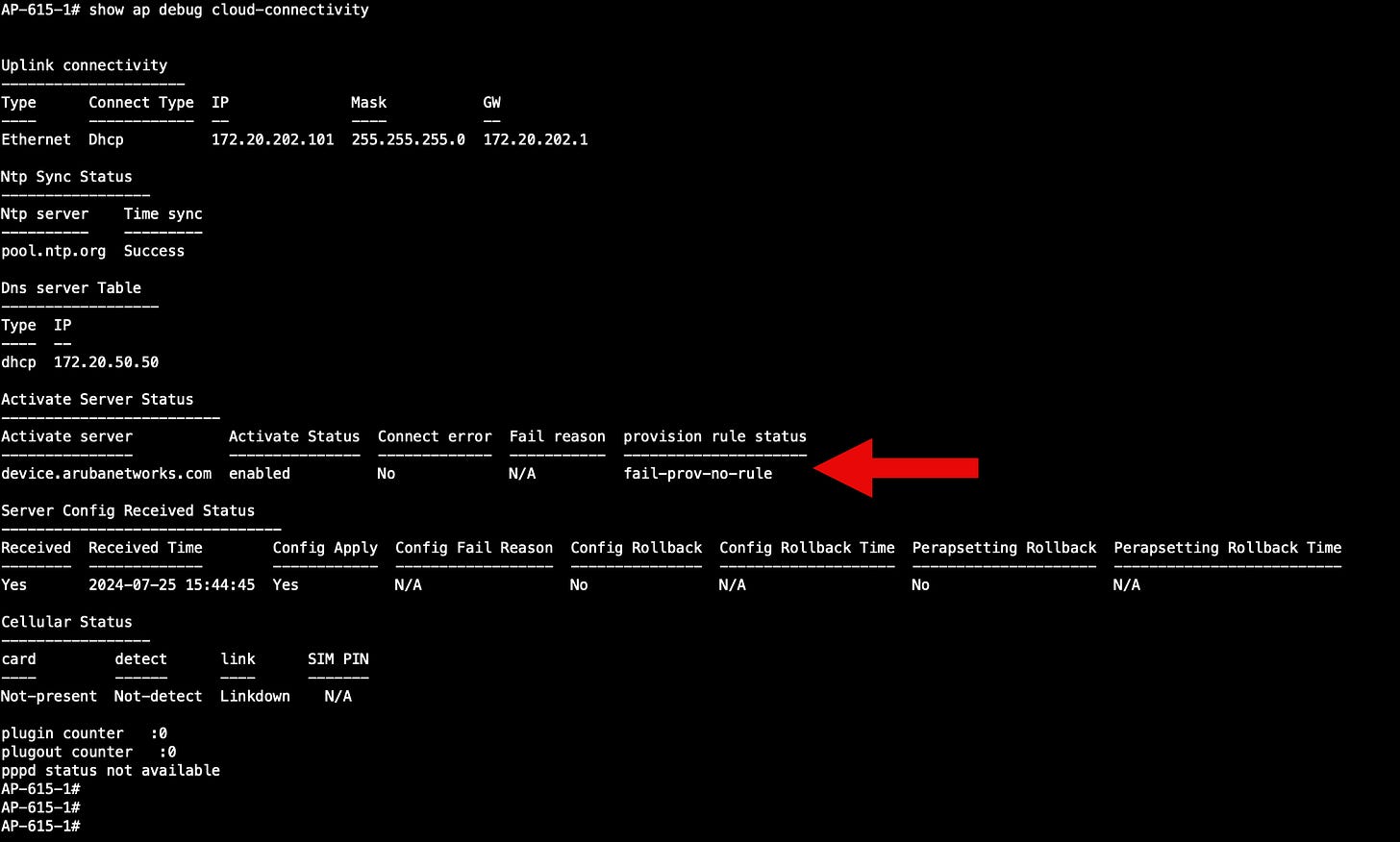 Troubleshooting AP Connectivity and Configuration Sync with HPE Aruba ...