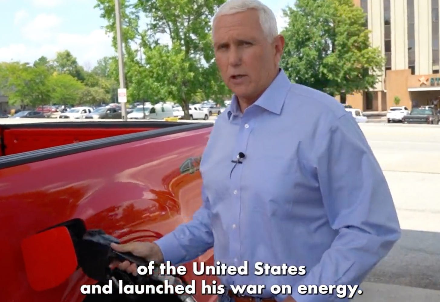 Mike Pences New Ad Makes Me Wonder If He Knows How To Pump Gas