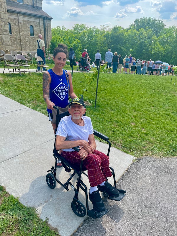 'I want to see for myself' - Thousands look for miracle at Gower Abbey