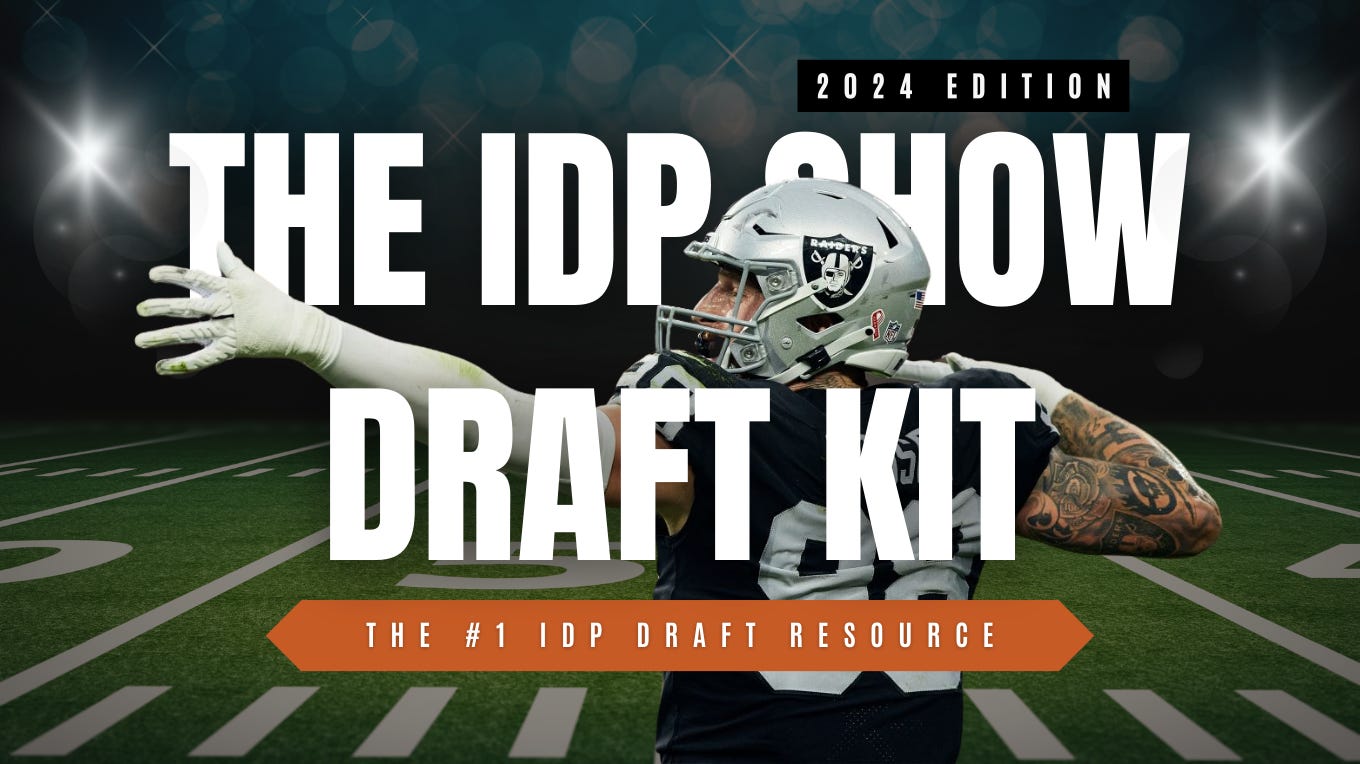 The IDP Show Draft Kit: 2024 Edition - The IDP Show
