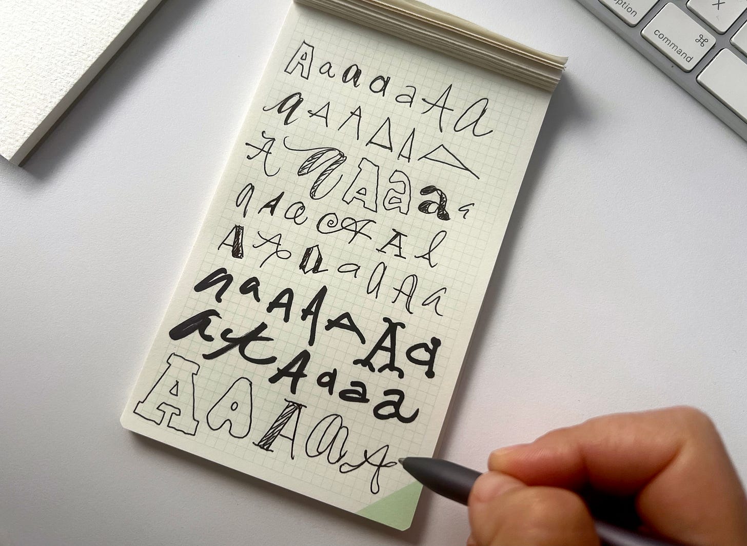 Prompt No. 14: Drawing the Date - by Samantha Dion Baker