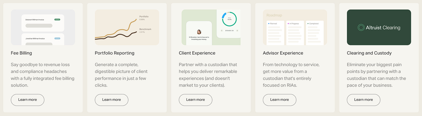 Digital Wealth: RIA custodian Altruist raises $112MM to battle Schwab ...