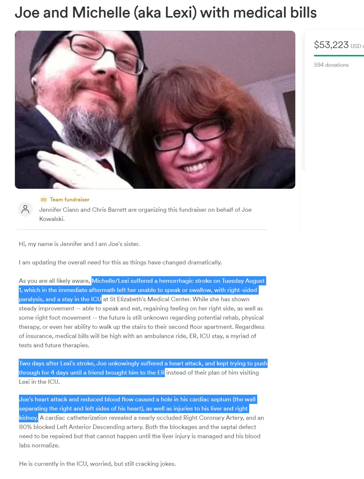 Couples "Dying Suddenly": Michelle DiPoala Had a Hemorrhagic Stroke and ...