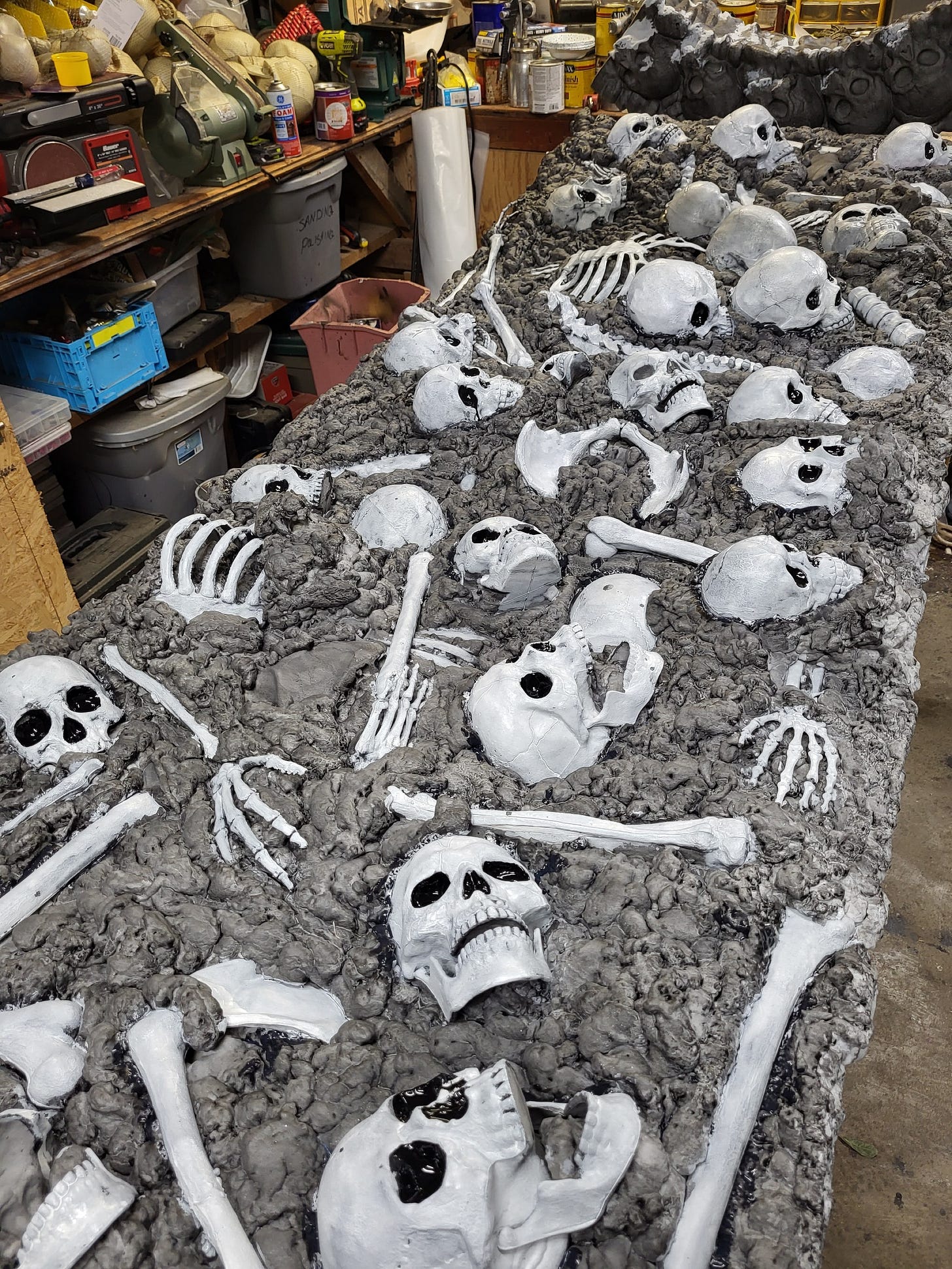 #1: Skull + Bones Cemetery Walls - Haunt Makers