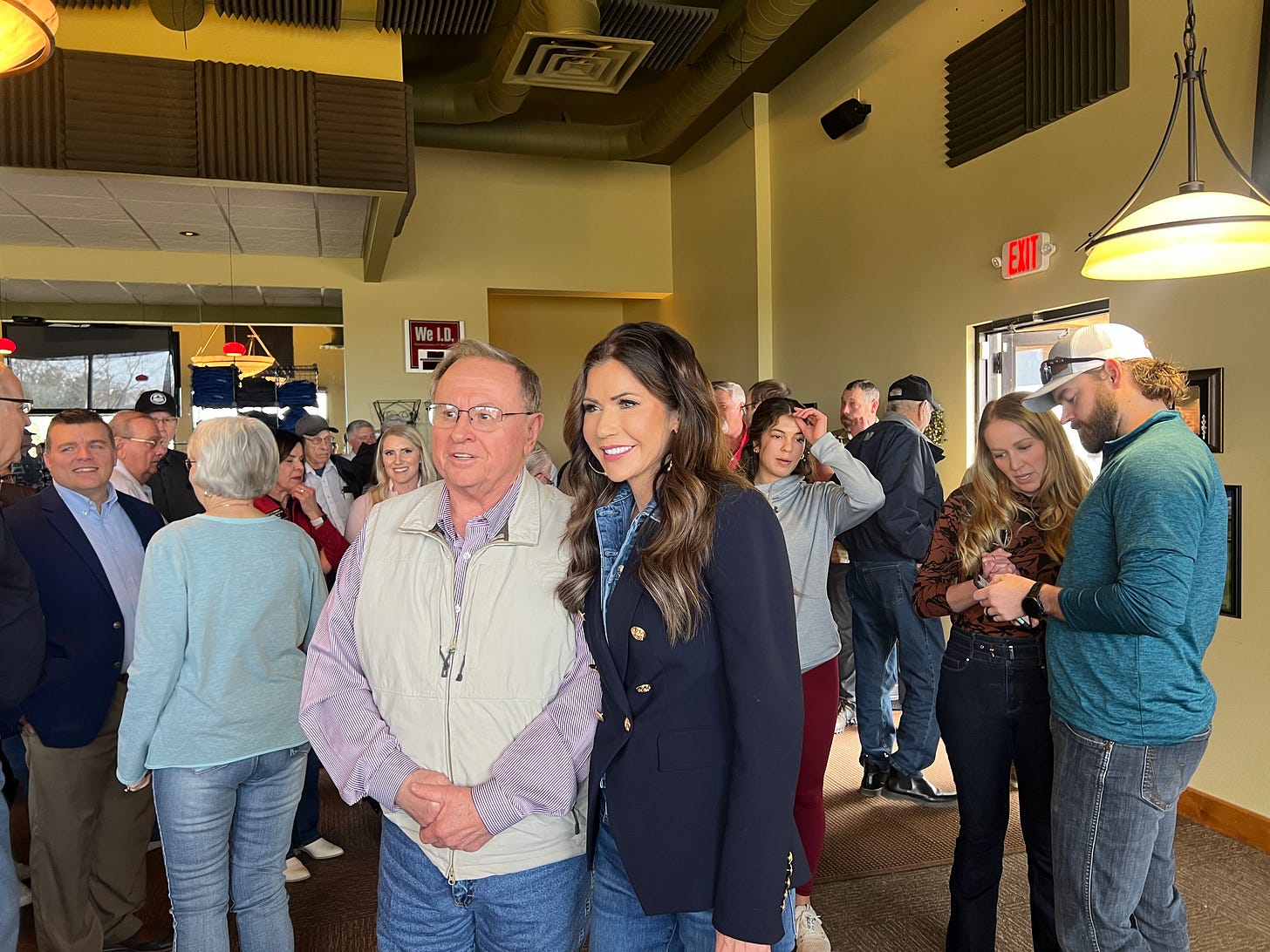 Constituents pepper Gov. Noem with pipeline, VP questions