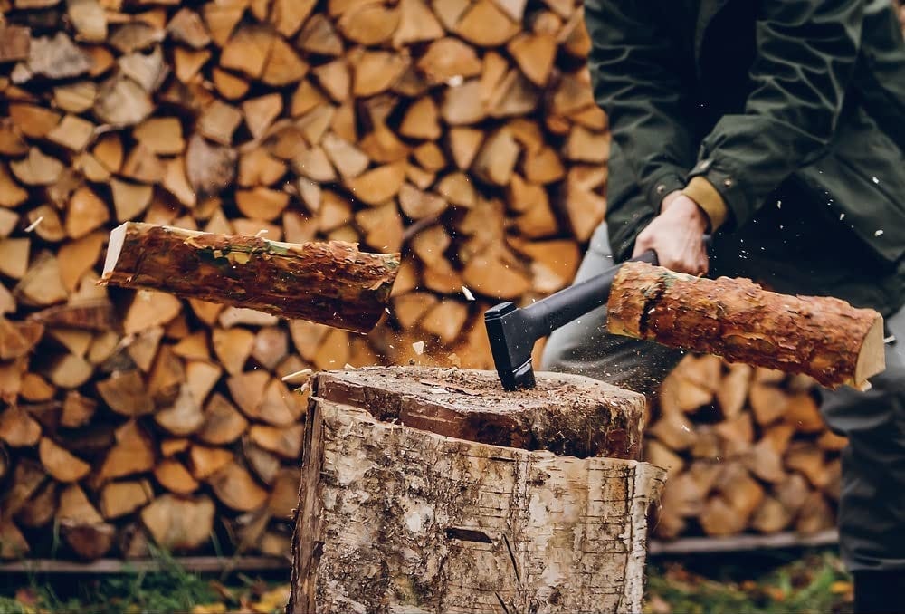 Wood Splitting – Cool Tools