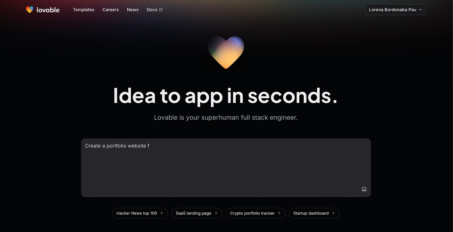 Lovable: Tu Ingeniero Full Stack Potenciado por IA