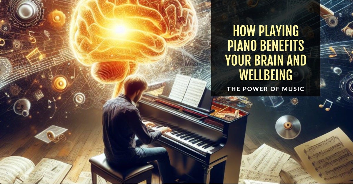 The Power of Music: How Playing Piano Benefits Your Brain and Wellbeing