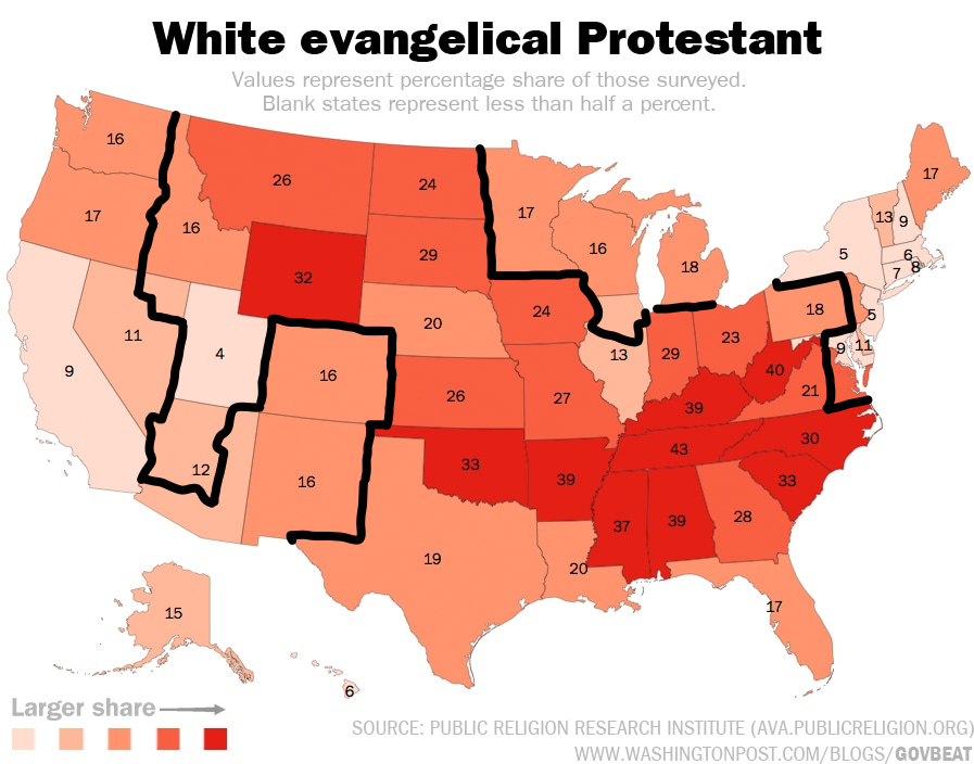 How a federation of red states would differ from the US – Red-State ...
