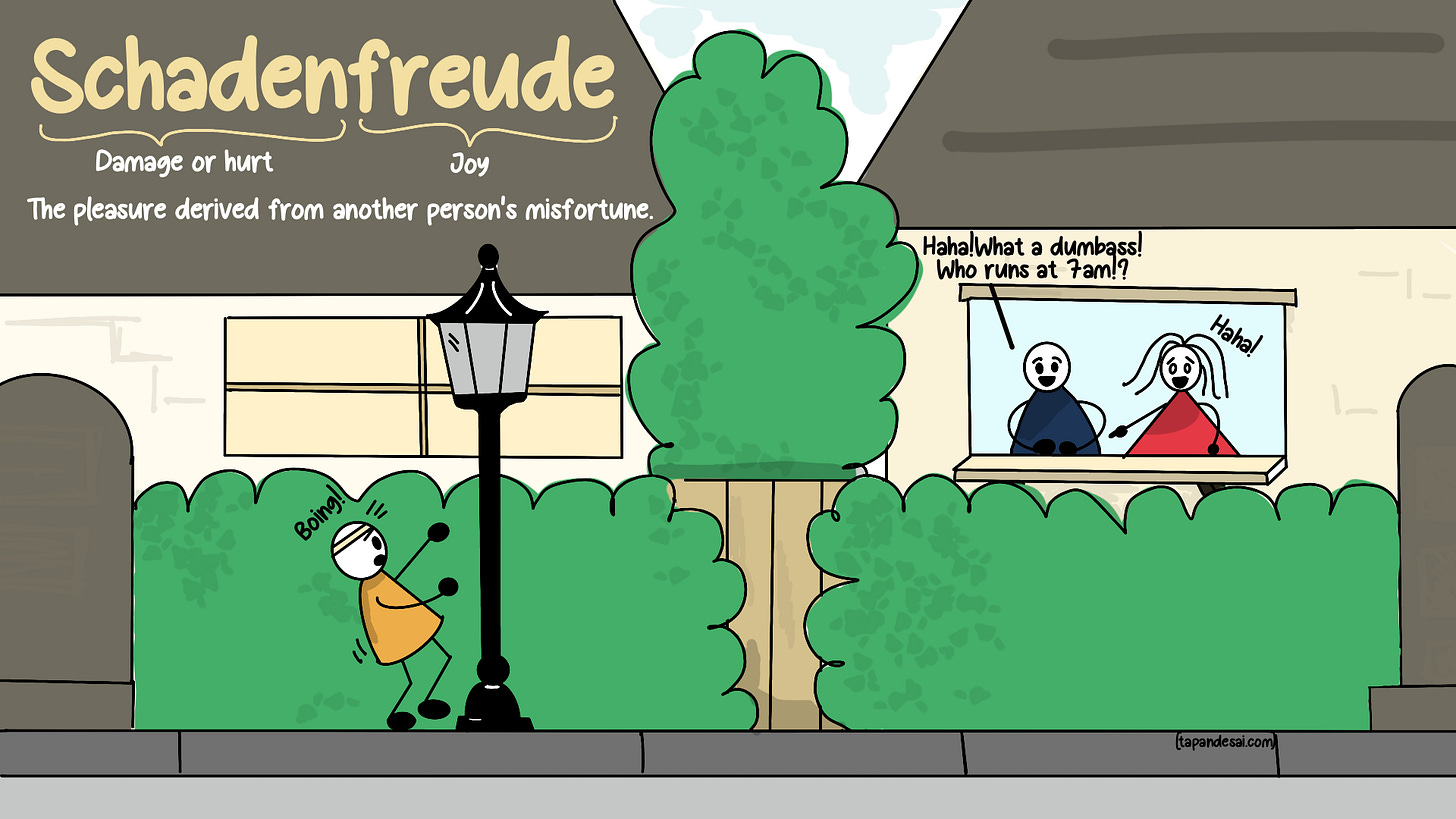 Schadenfreude: Understanding Joy in Others' Downfalls