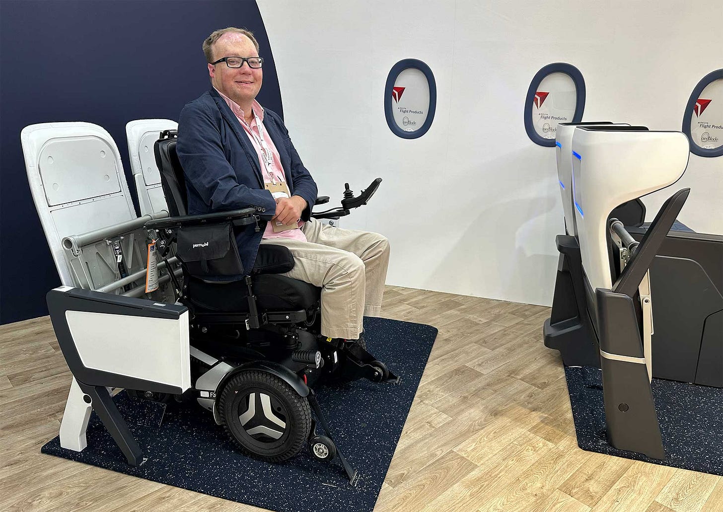 Timeline for Wheelchair Space on Airplanes