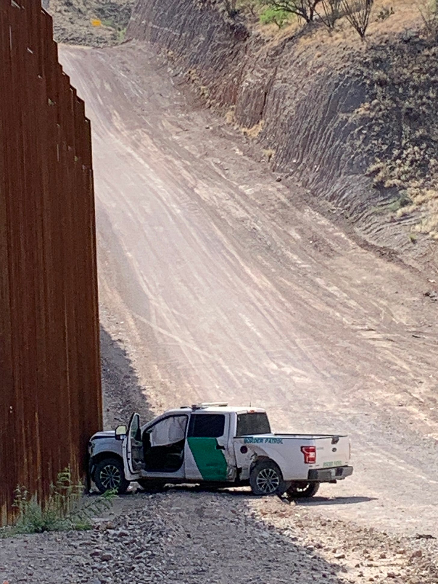 Breaking News: Border Patrol Agent Airlifted After Truck Slams into ...
