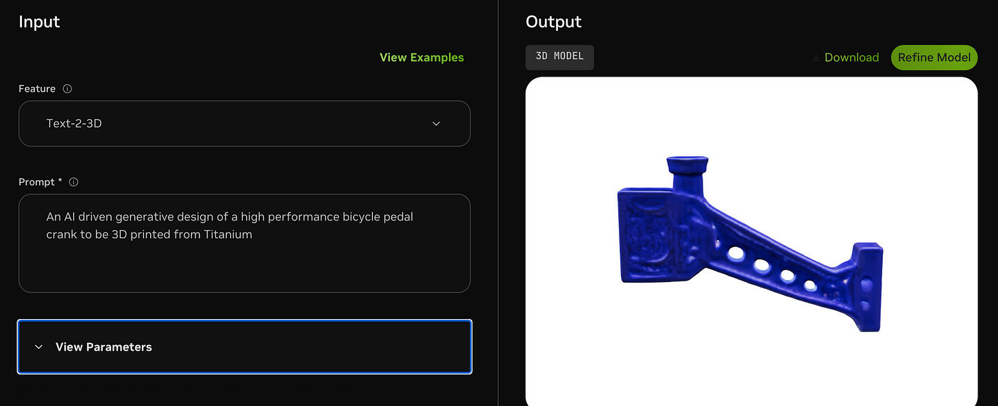 AI Driven 'Generative Design' Experiments for Engineering