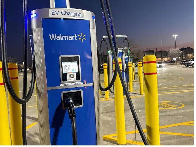 Milestone: Walmart goes live with first branded EV charging