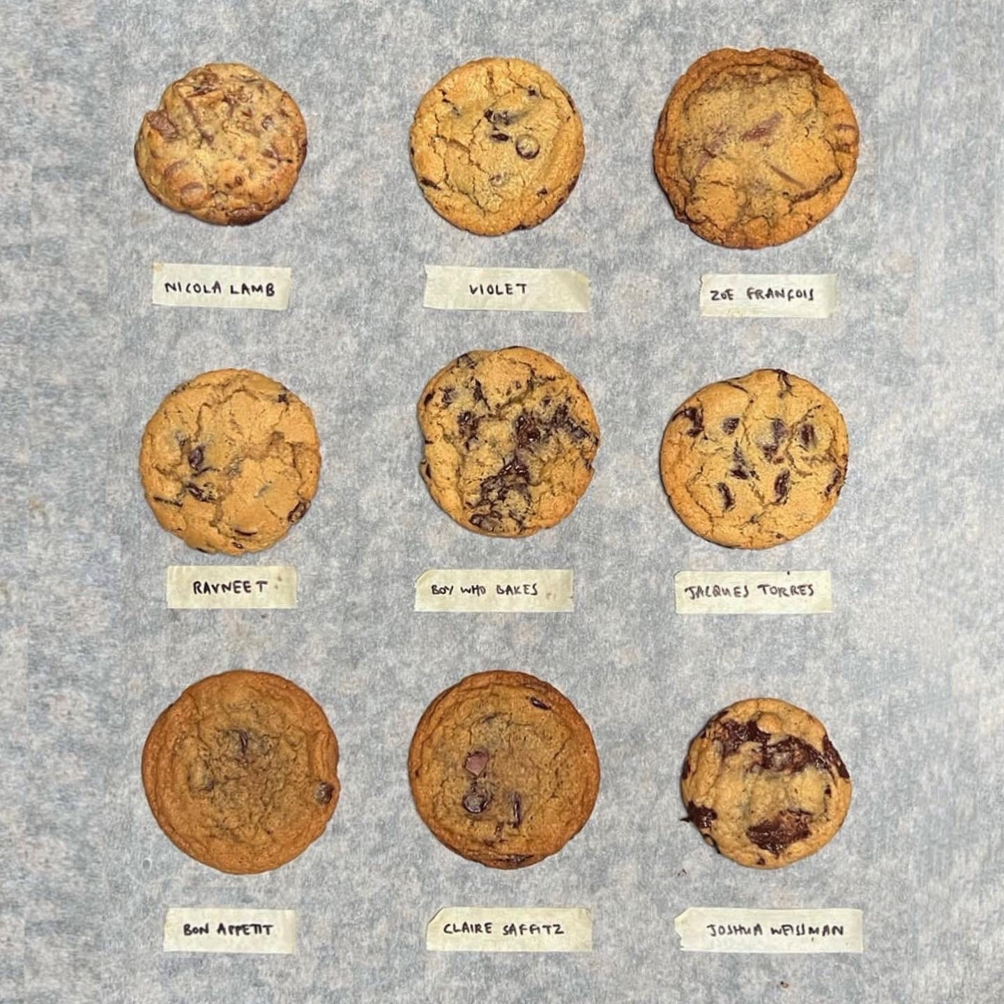 My Perfect Choc Chip Cookie Recipe - by Beth O'Brien