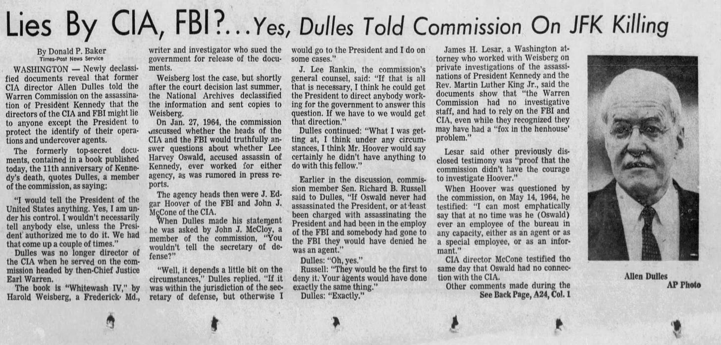 Why the CIA Faces Persistent Mistrust in JFK's Assassination