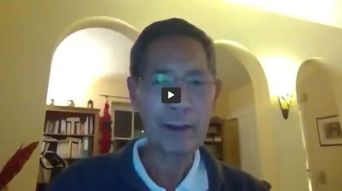 Profiles in Courage: Prof. Dr. Sucharit Bhakdi – The Burning Platform