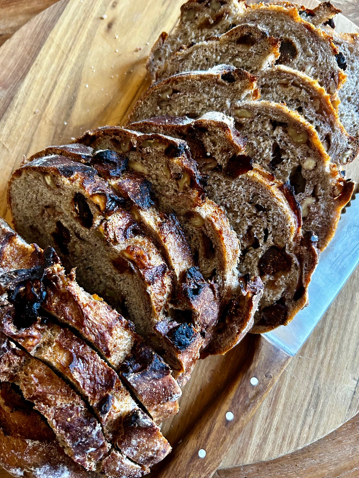 Fig & Walnut Artisan Bread - by Kerry Edmonds