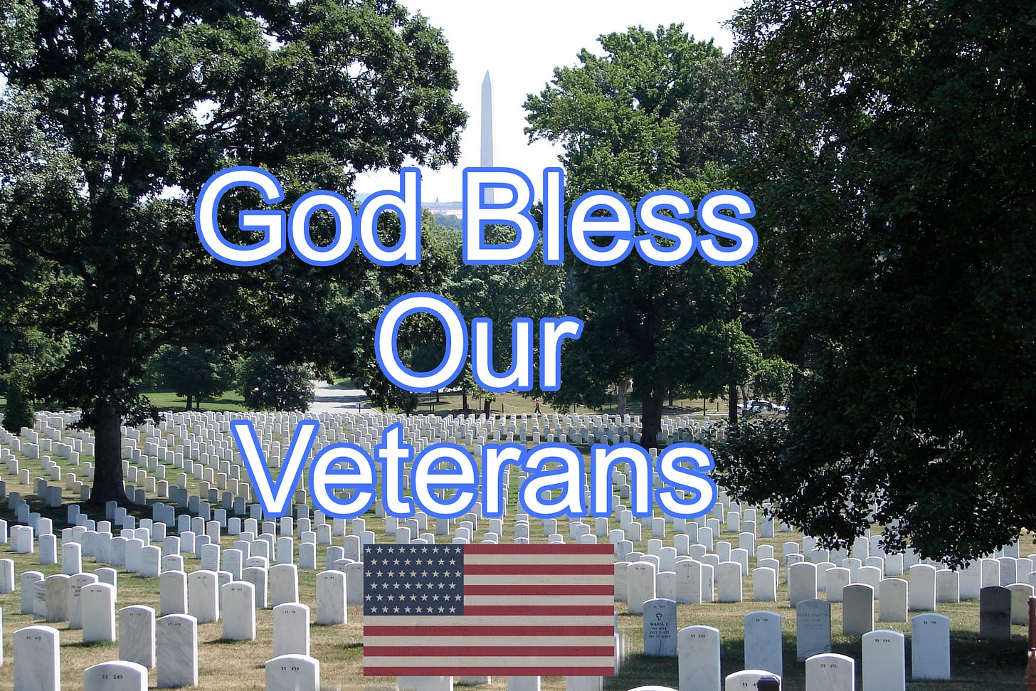 God Bless Our Veterans - by Tom Golden